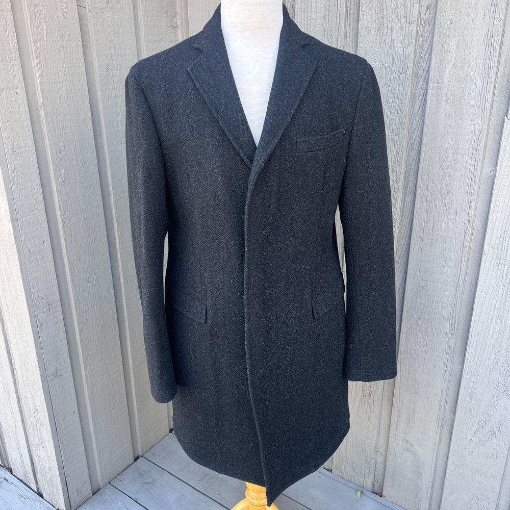 Polo Ralph Lauren Wool Blend Overcoat - Gem